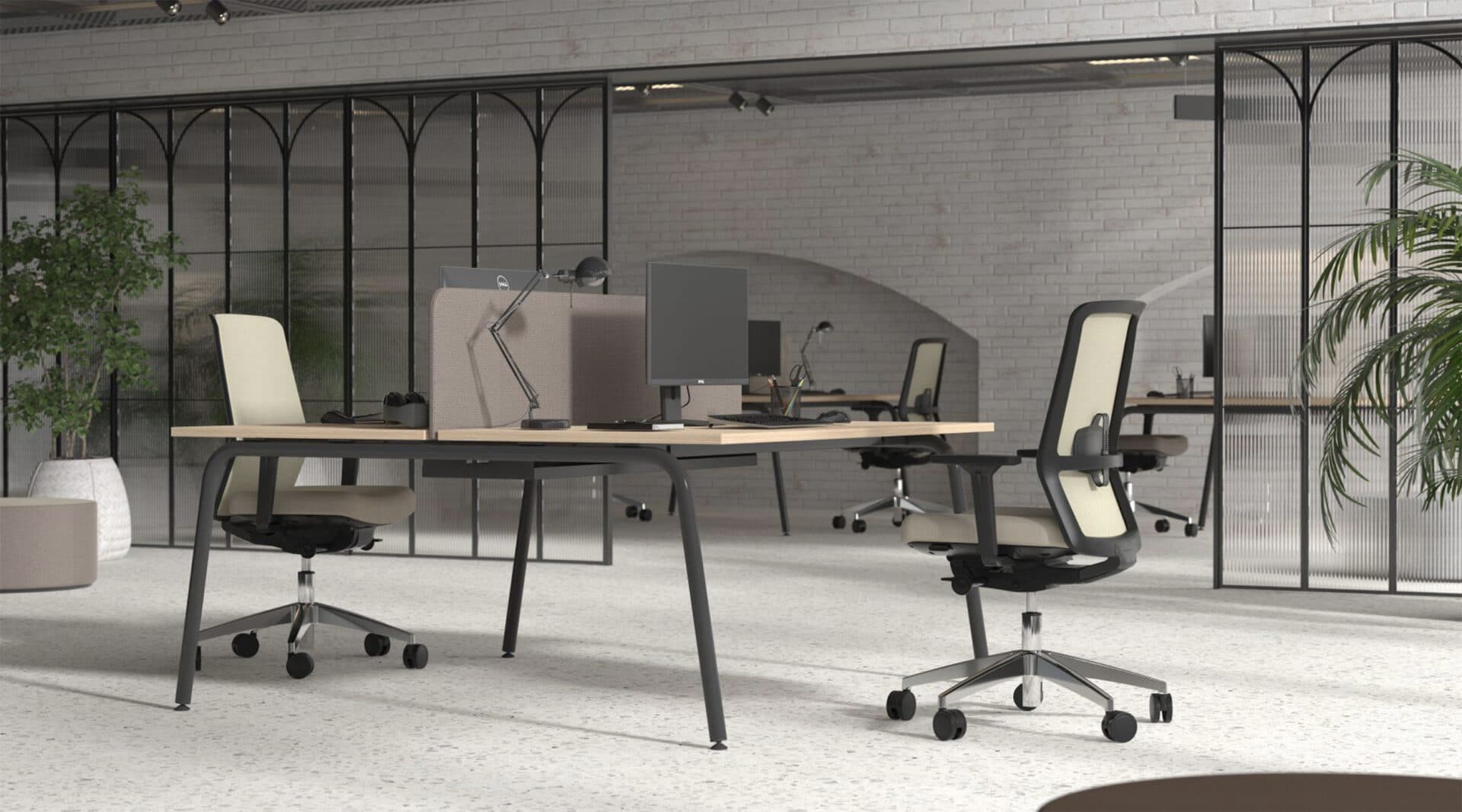 ROUND Desk System - Malta Office Desks - BSL Lifestyles
