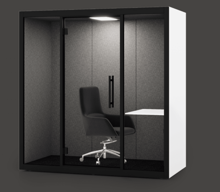Chatbox Duo Acoustic Booth - Private Meeting Pod - BSL Malta